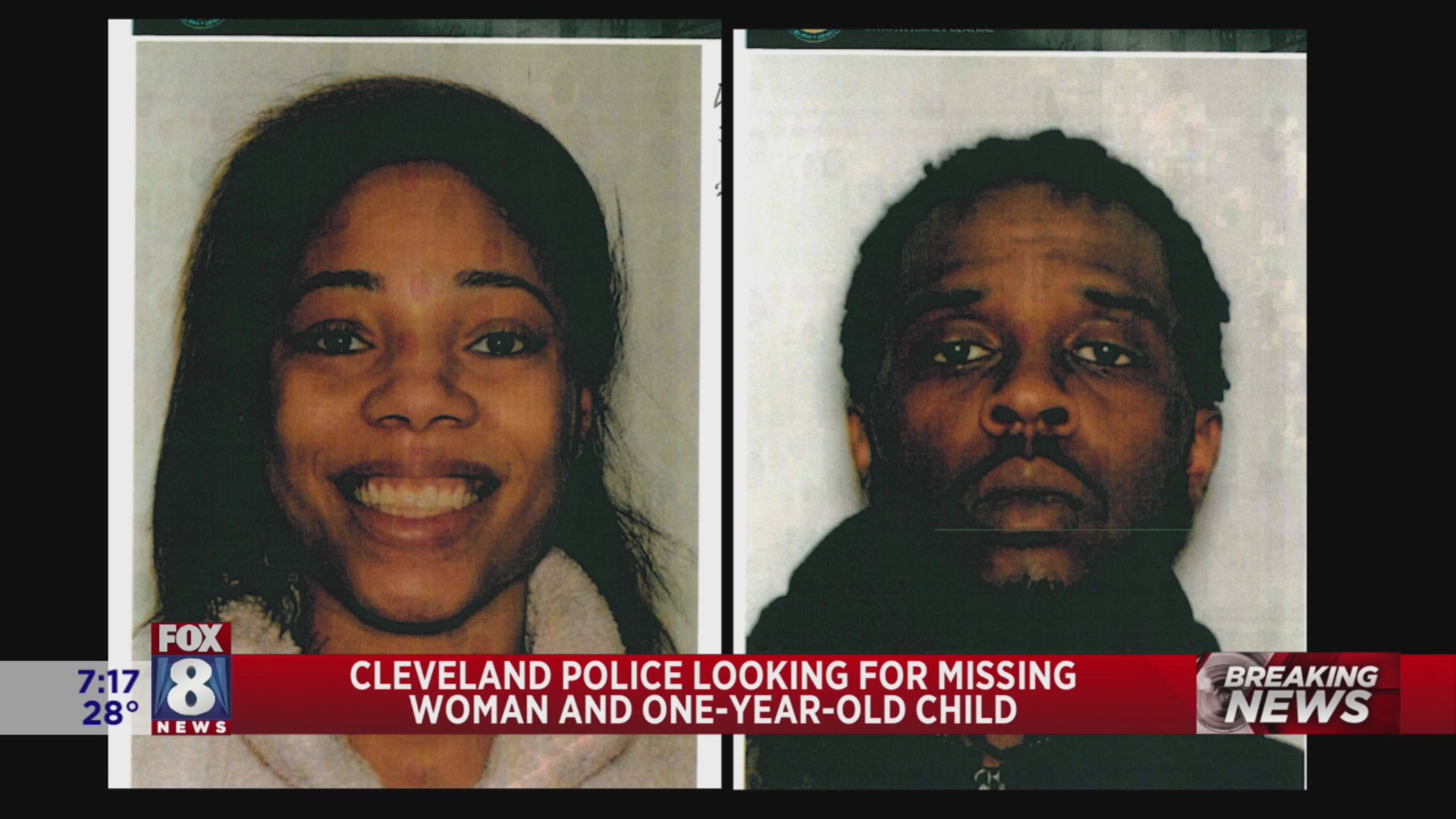 Police search for missing woman, 1-year-old – Fox 8 Cleveland WJW