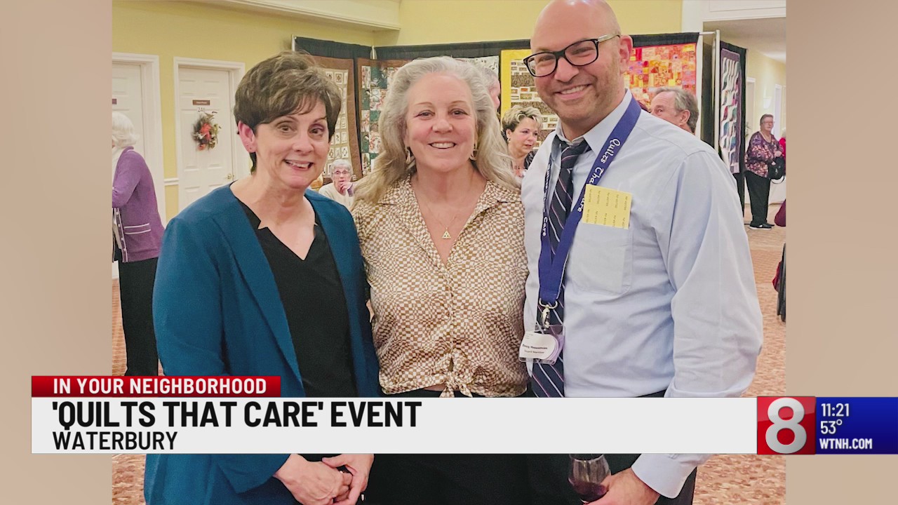 In Your Neighborhood: Lisa Carberg emcees ‘Quilts that Care’ – WTNH.com