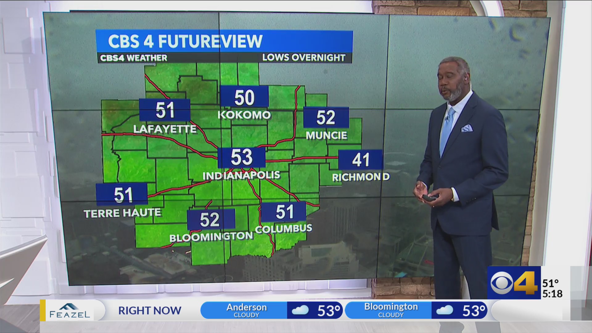 Chris forecasts heavy rain – WTTV CBS4Indy