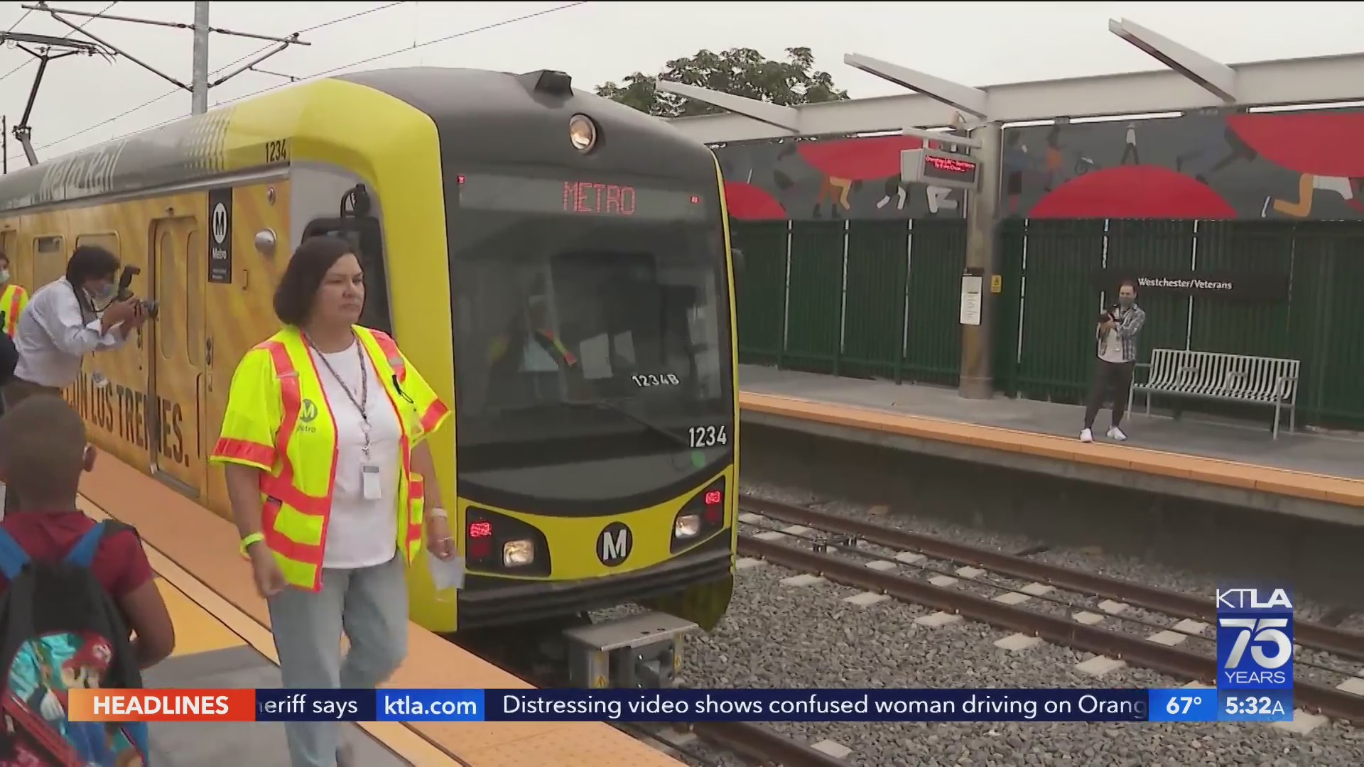 Metro K Line opens Friday with free systemwide rides – KTLA