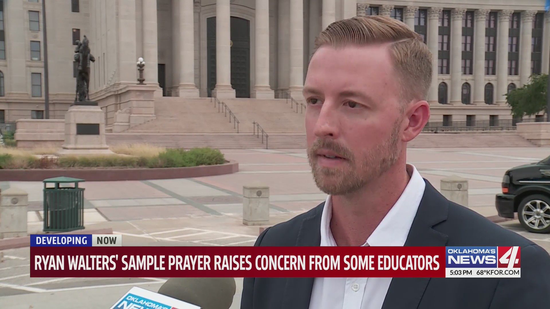 Ryan Walters’ sample prayer raises concern from some educators – KFOR ...