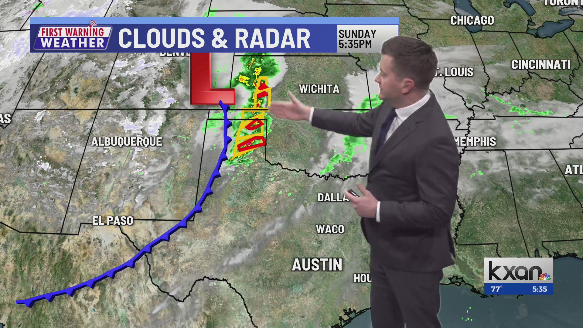 First Warning Weather with Meteorologist Nick Bannin – KXAN Austin