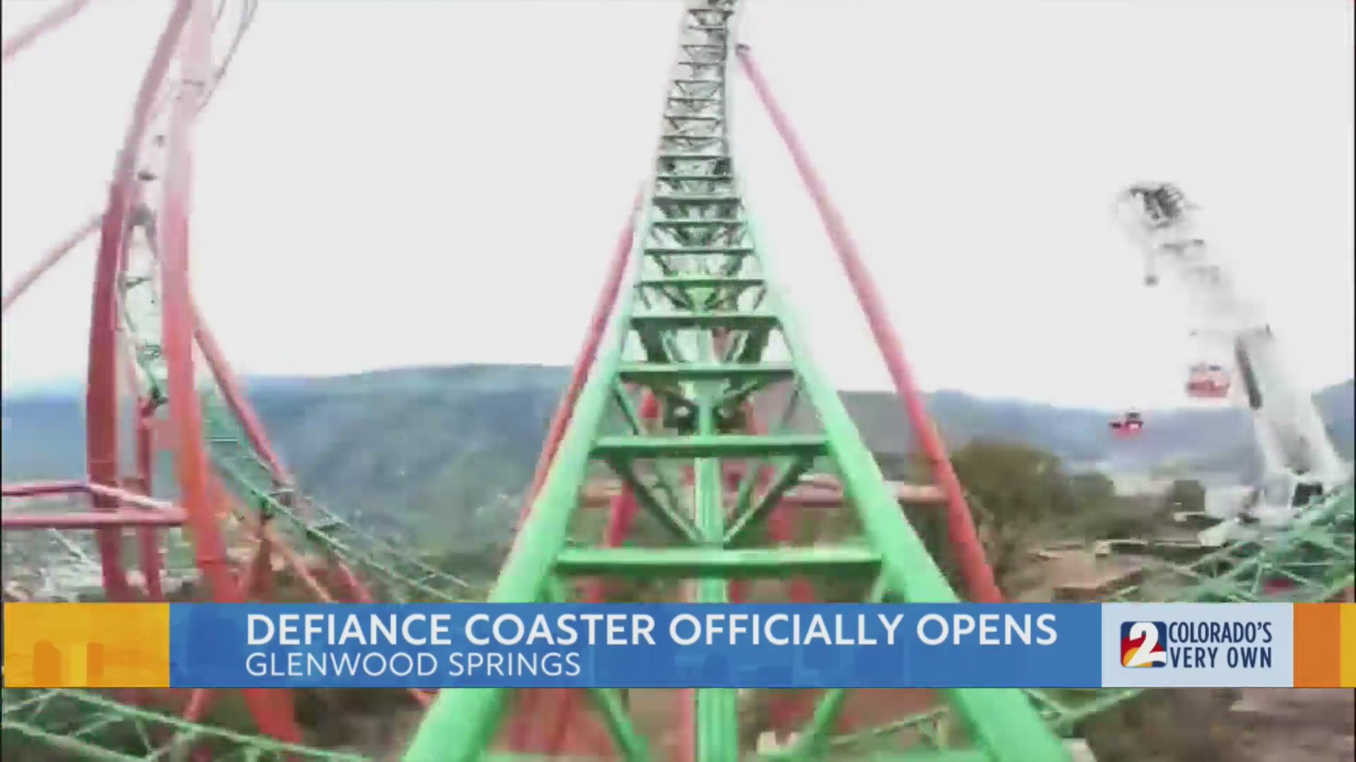 Glenwood Springs Defiance Coaster Opens – FOX31 Denver