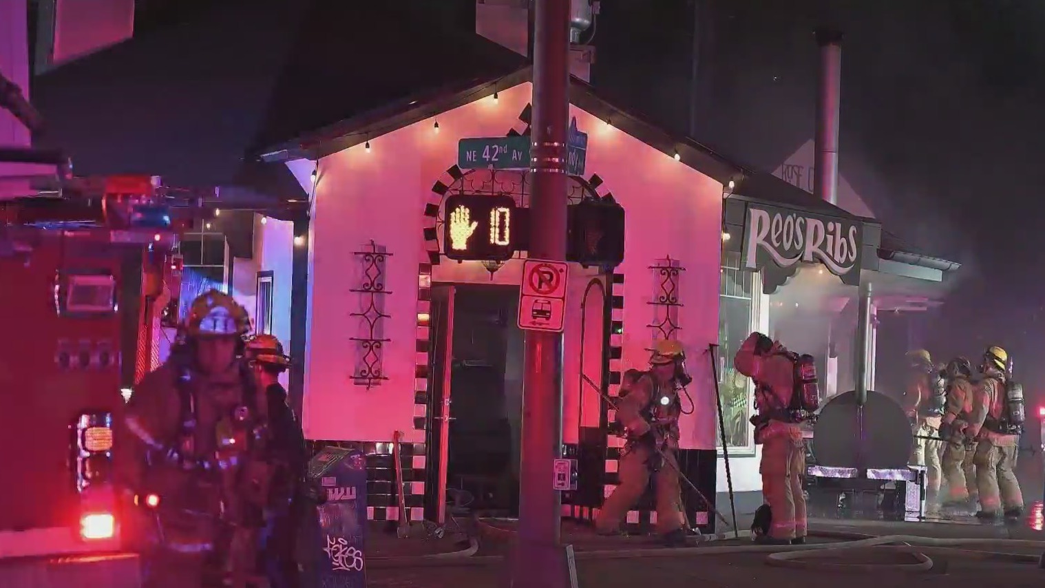 Fire again damages Reo’s Ribs in NE Portland – KOIN.com