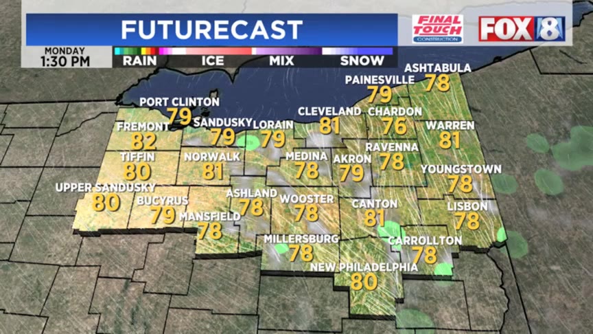 Weather update: Sunday morning – Fox 8 Cleveland WJW