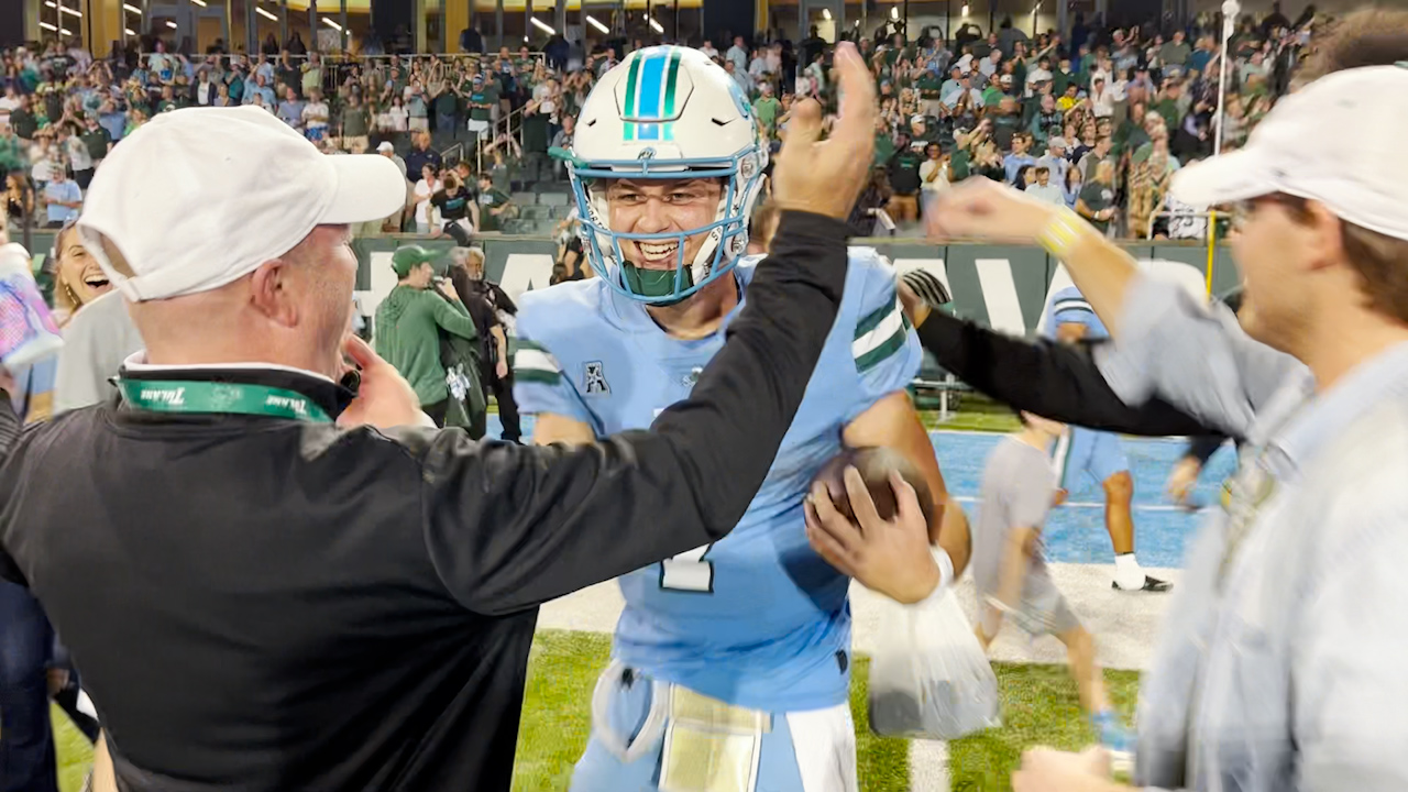 “Flowers Will Grow”: Ed Daniels’ Tulane-UCF postgame report at Yulman ...