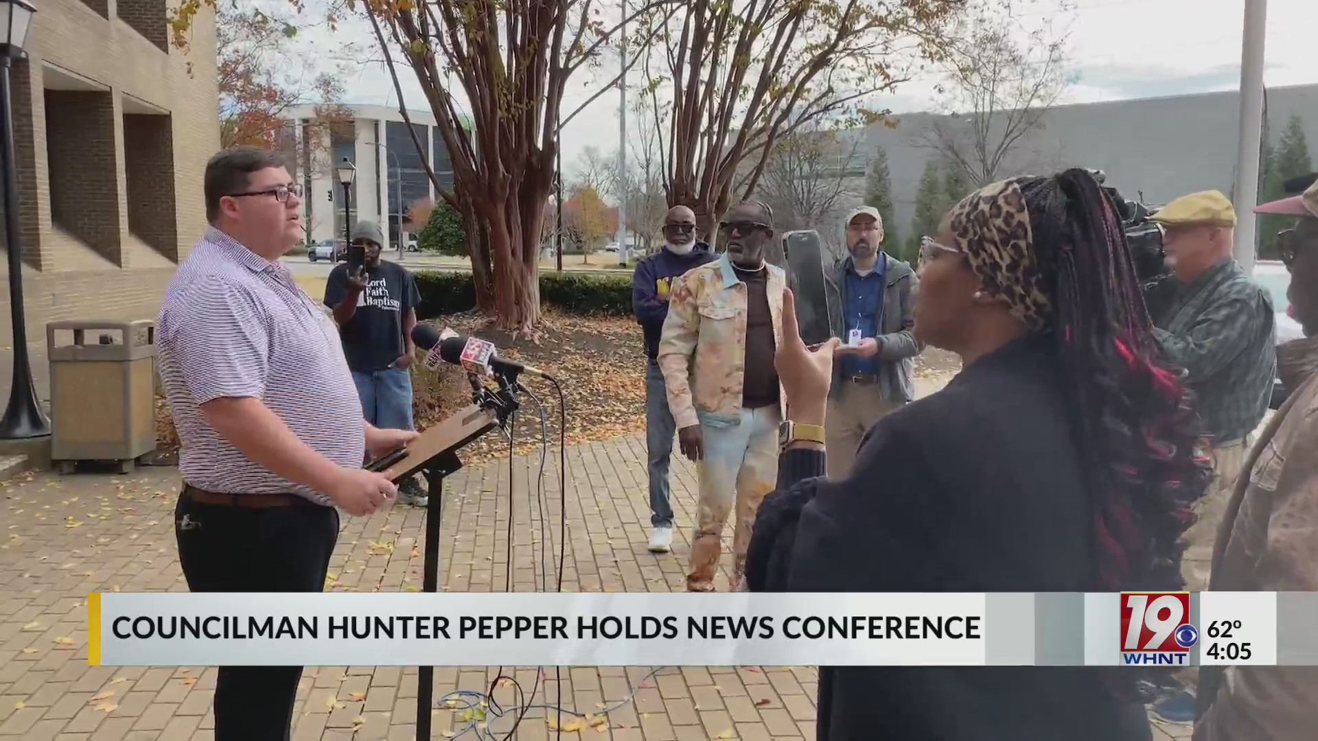 Decatur Councilman Hunter Pepper Holds News Conference | Dec. 8, 2023 ...