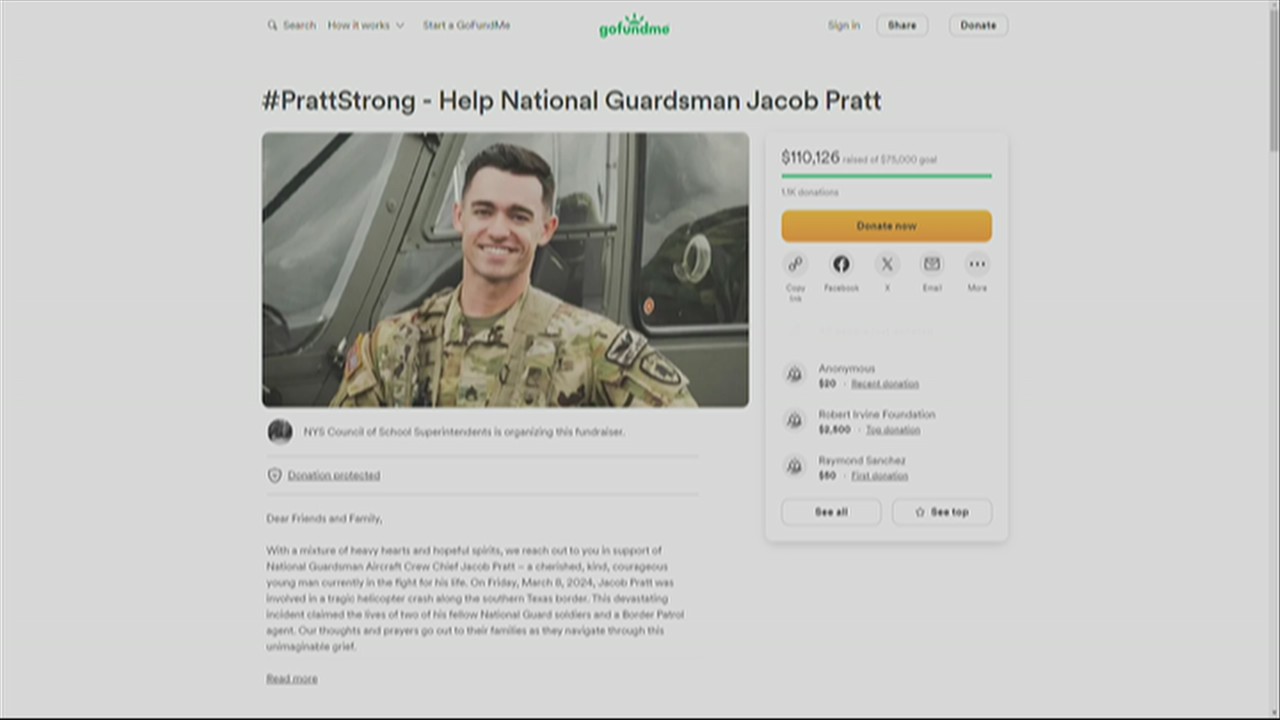 Jacob Pratt recovering after helicopter crash – NEWS10 ABC