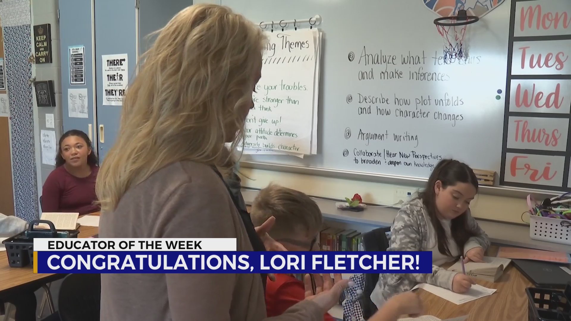 Educator of the Week: Lori Fletcher, Robinson Middle School – WJHL ...
