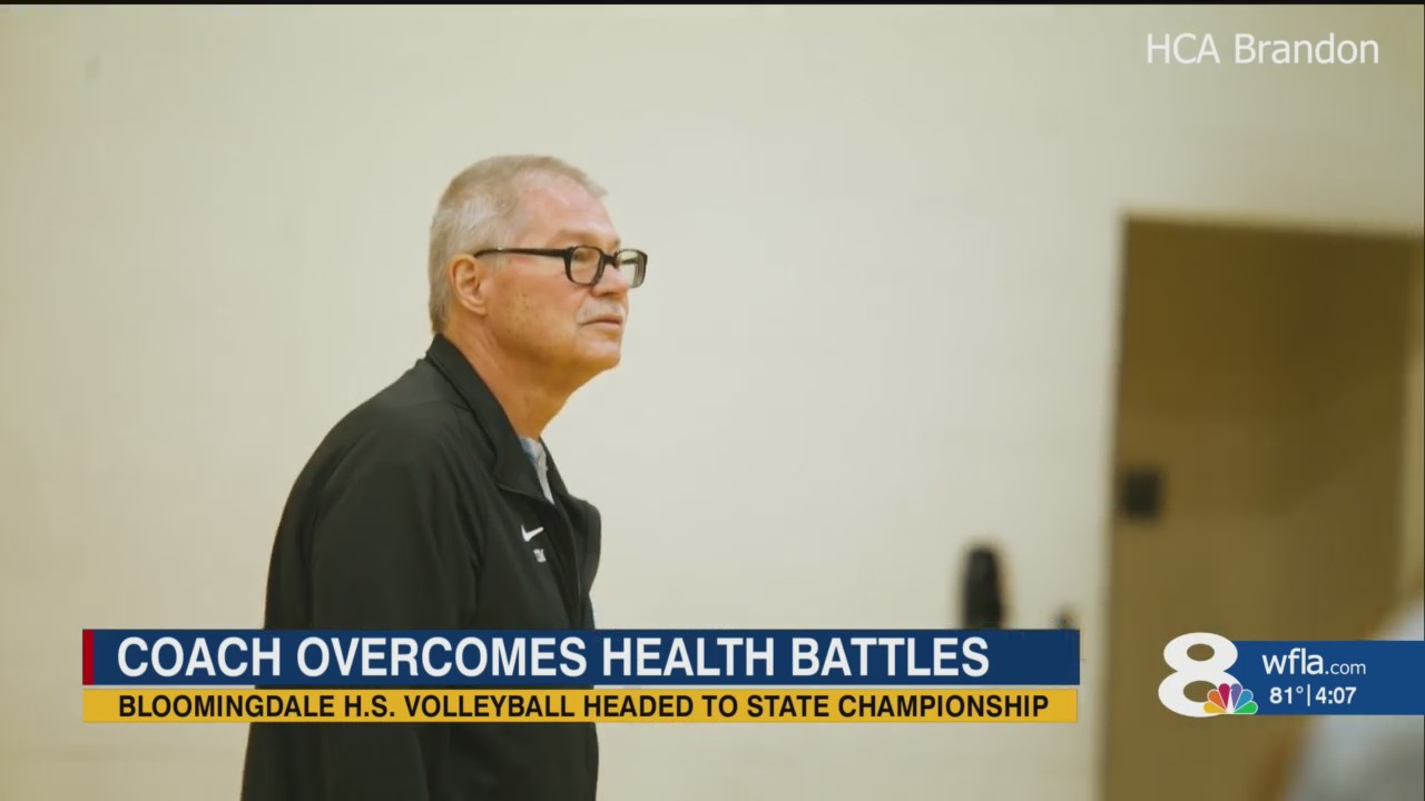 Brandon volleyball team heads to states weeks after coach undergoes ...