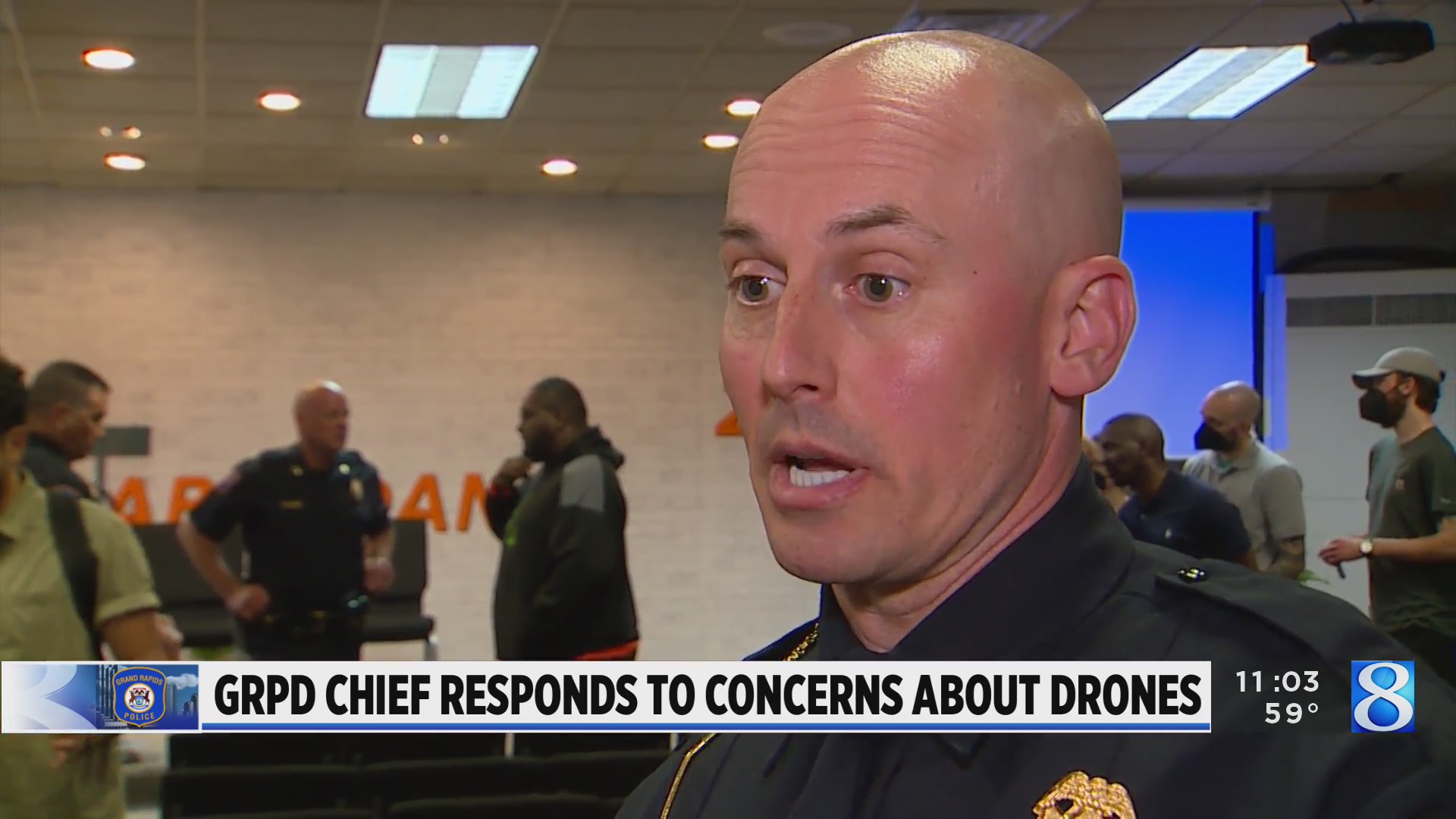 GRPD chief responds to concerns about drones – WOODTV.com
