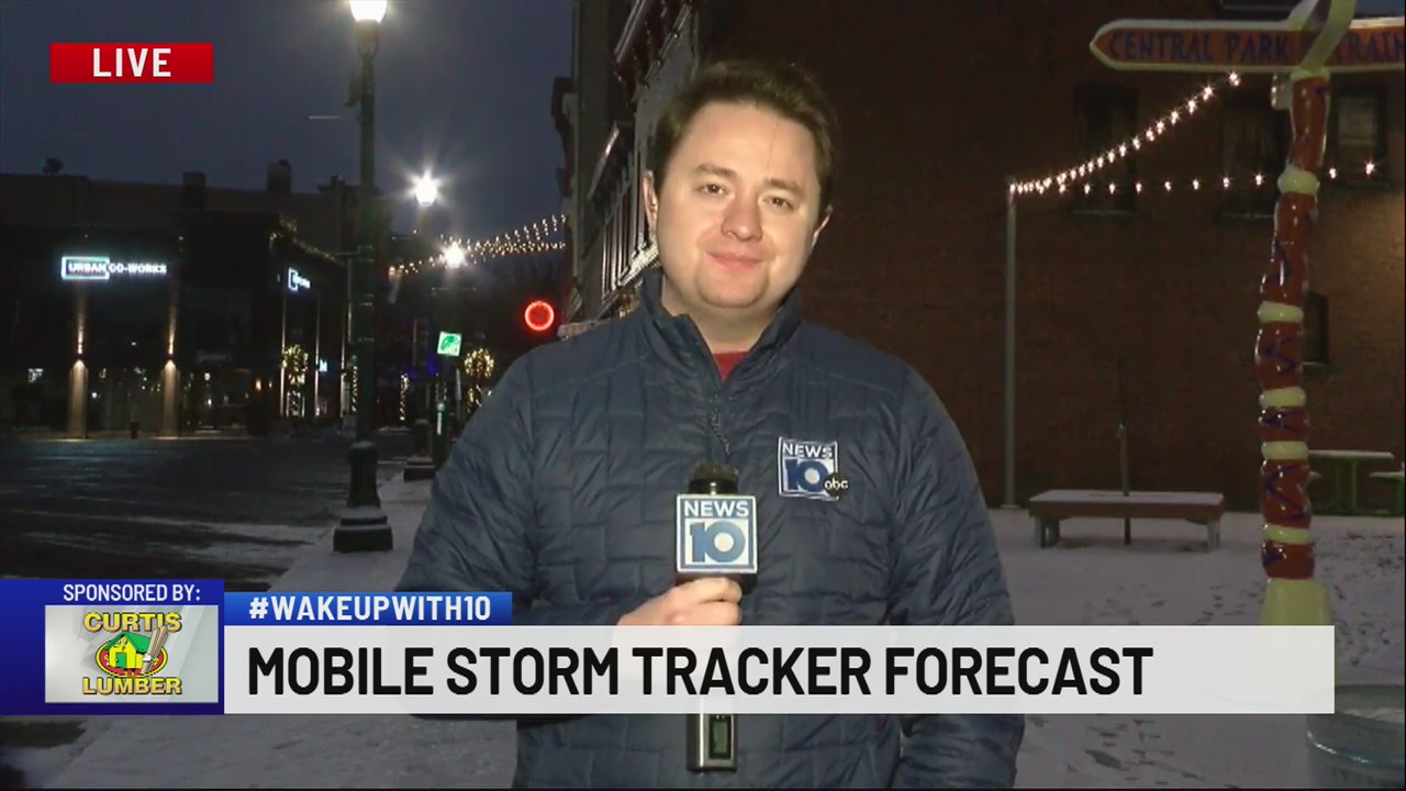Matt Mackie live in Schenectady with the Mobile Storm Tracker Forecast ...