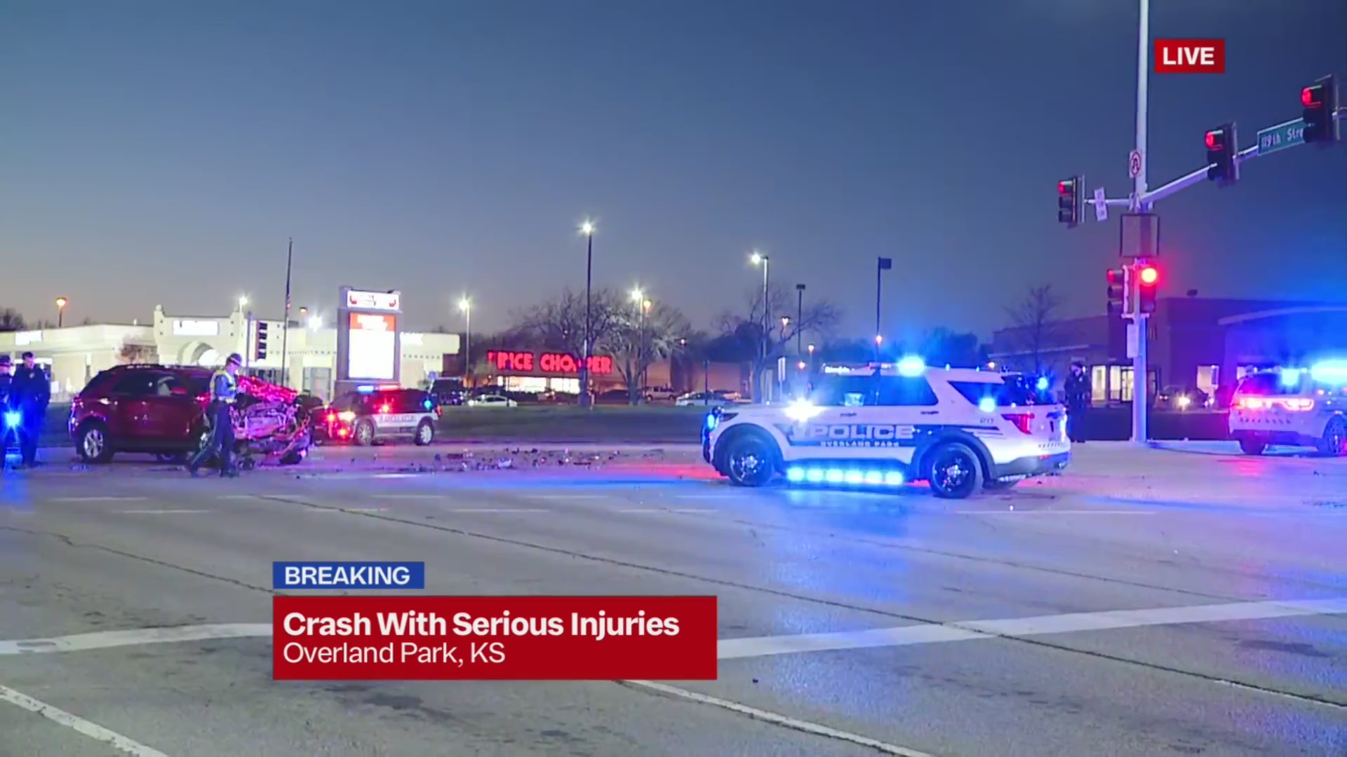 Five injured in Overland Park crash – FOX 4 Kansas City WDAF-TV | News ...