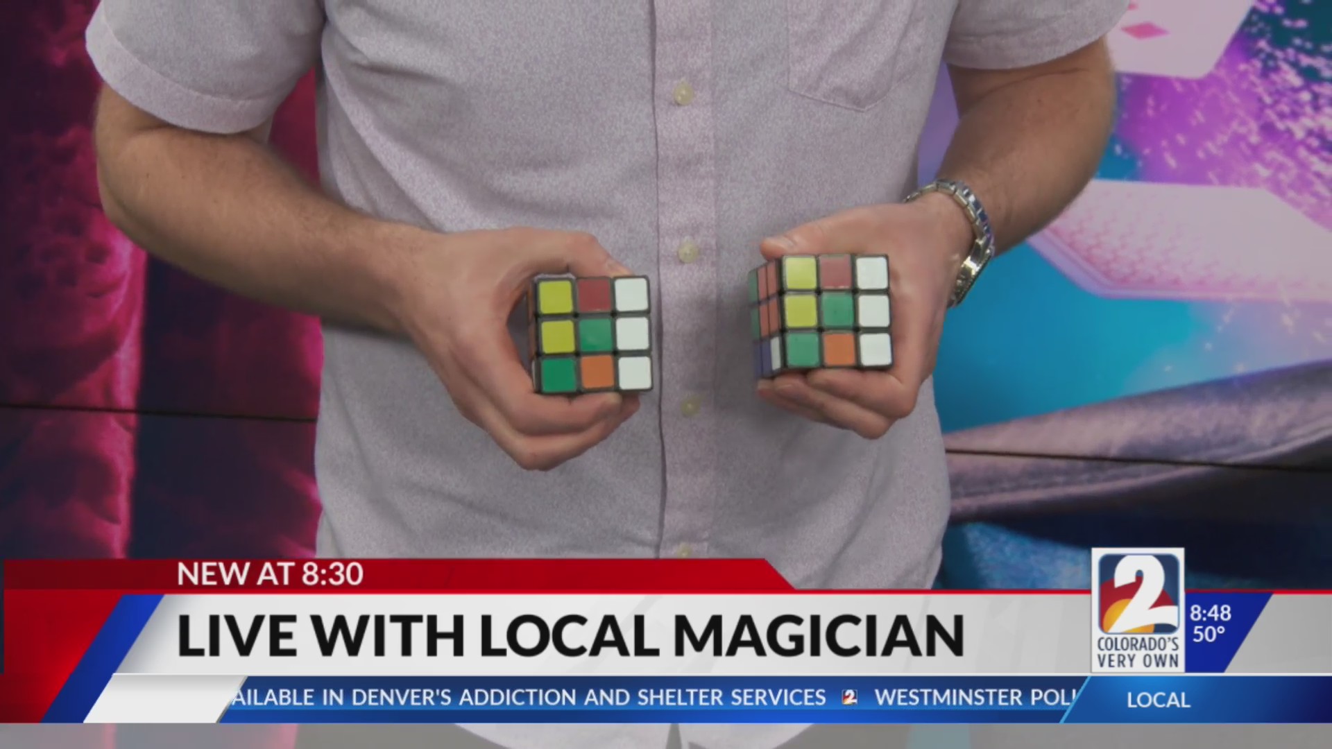 Local Magician Performs Trick Live In-studio – FOX31 Denver