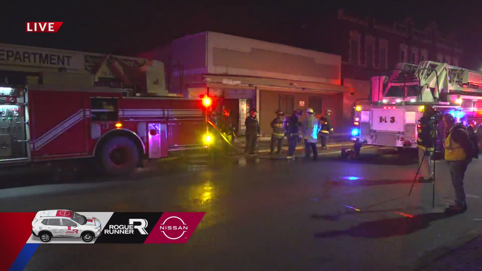 Commercial building on fire in north St. Louis Friday morning – FOX 2