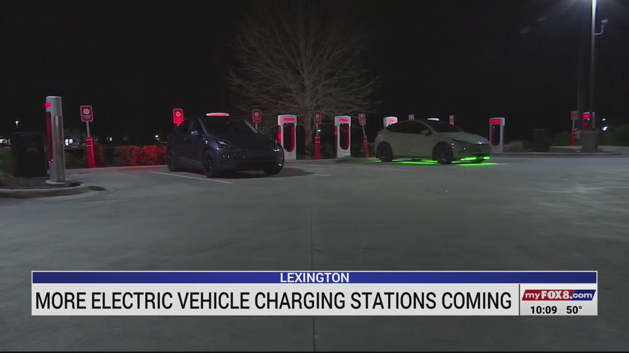 Tesla charging station coming to Lexington – FOX8 WGHP