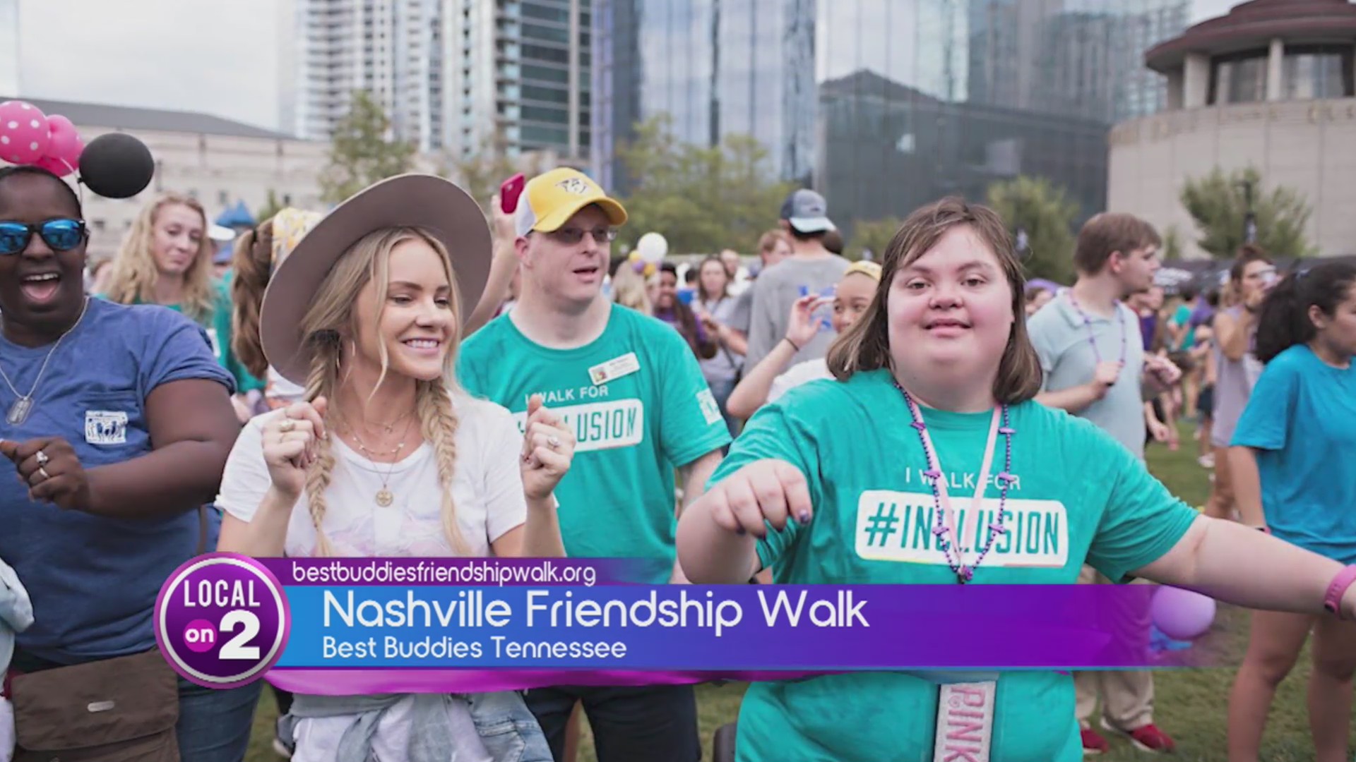 Best Buddies Hosts Nashville Friendship Walk – WKRN News 2