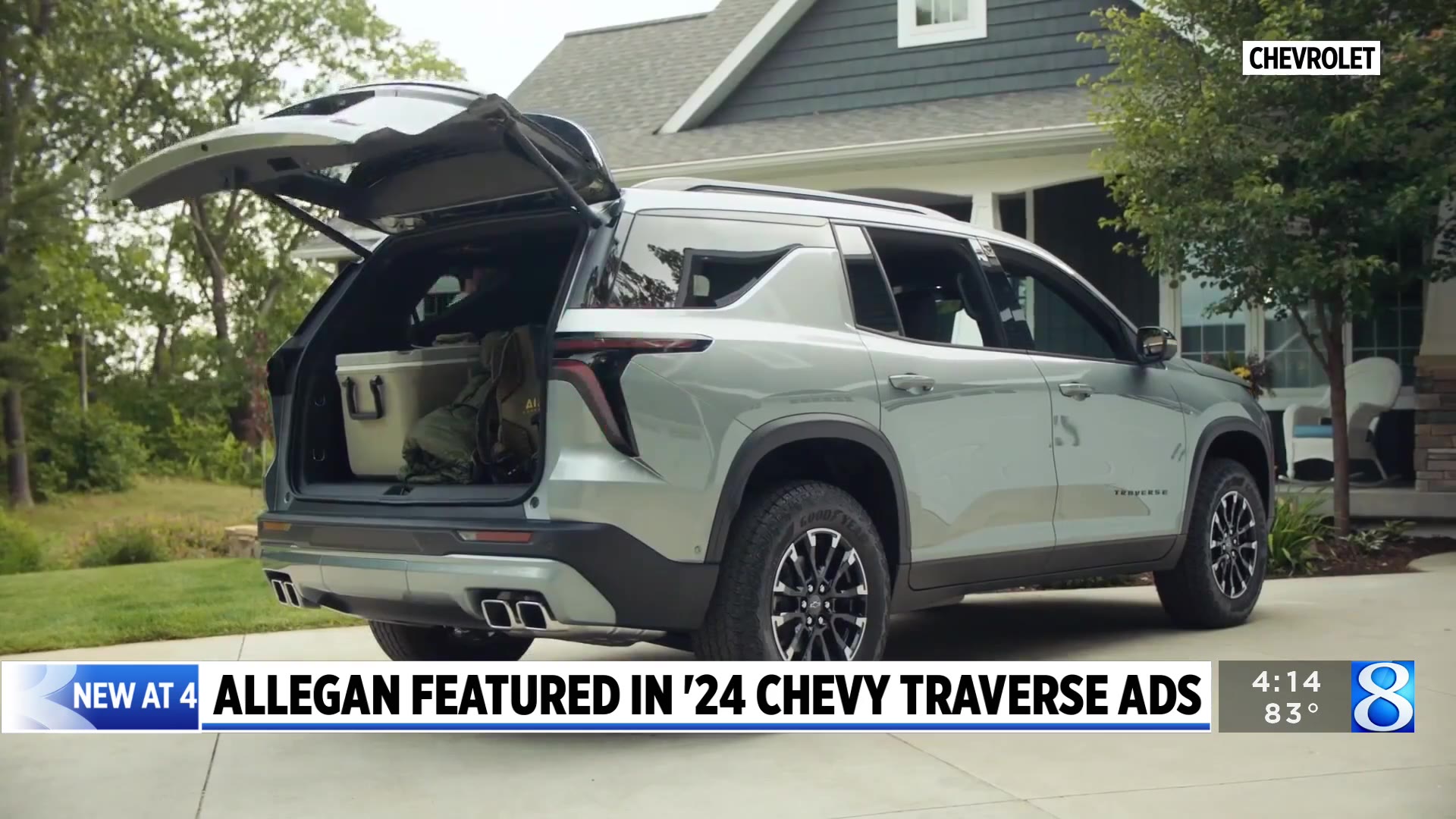 Allegan area featured in new Chevy commercial – WOODTV.com