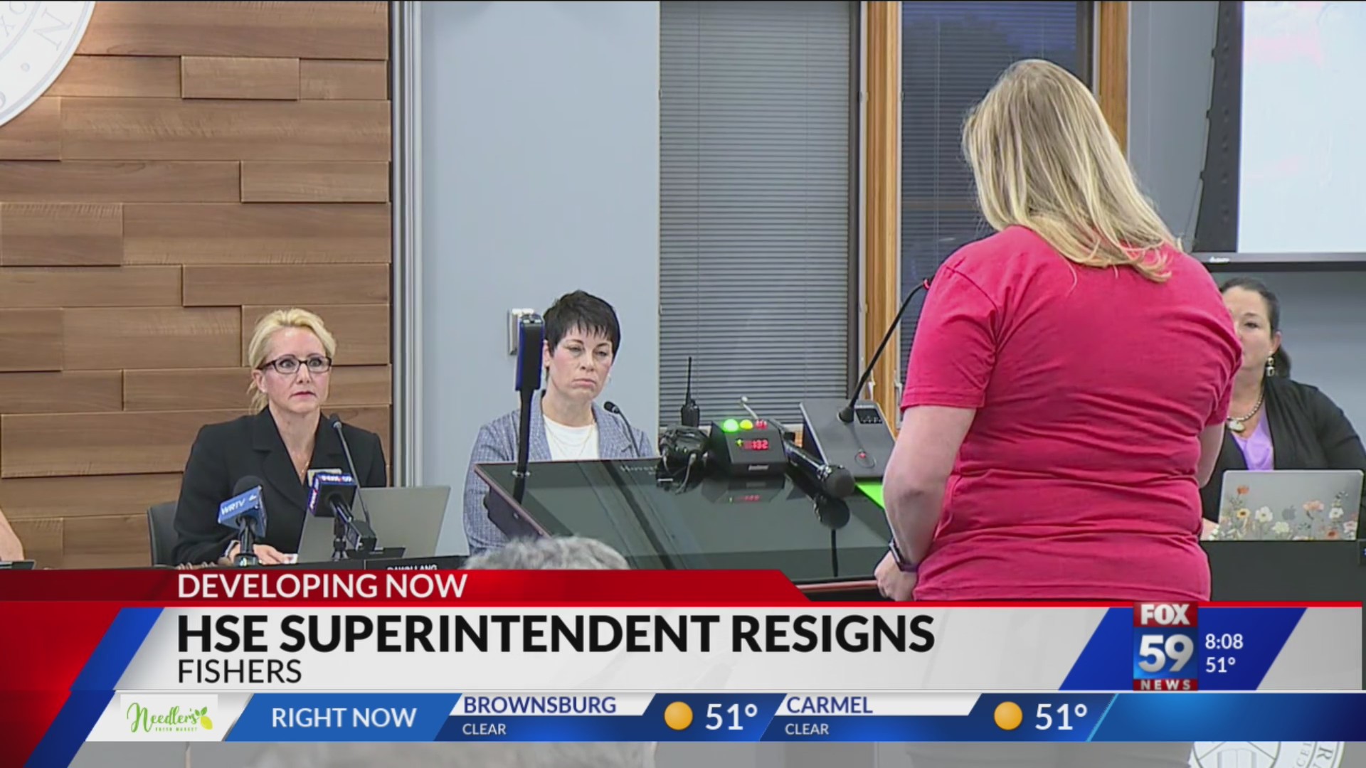 HSE board accepts resignation of superintendent – Fox 59