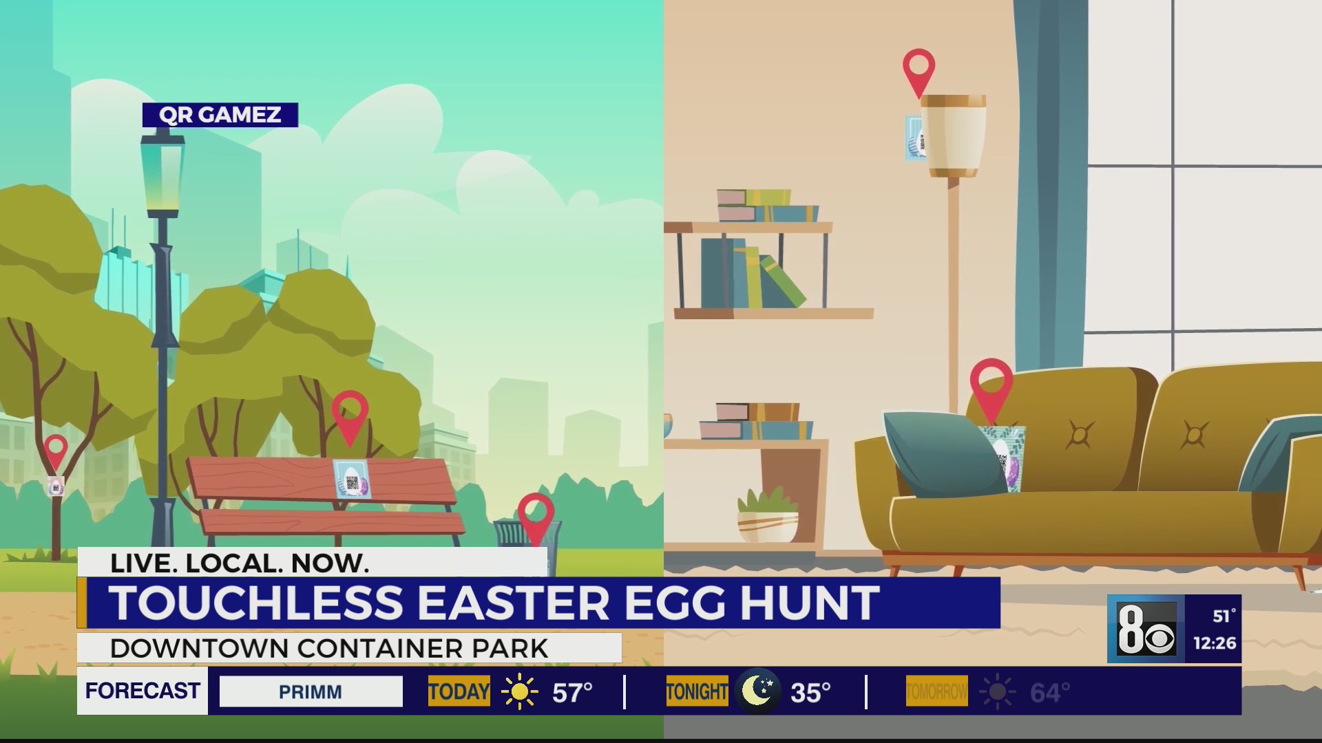 Las Vegas’ Downtown Container Park hosting touchless Easter Egg hunt – KLAS