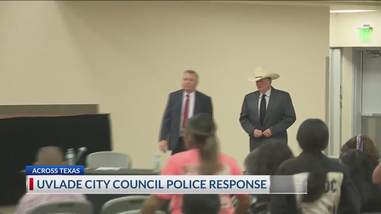 Uvalde City council reports on independent investigation on police ...