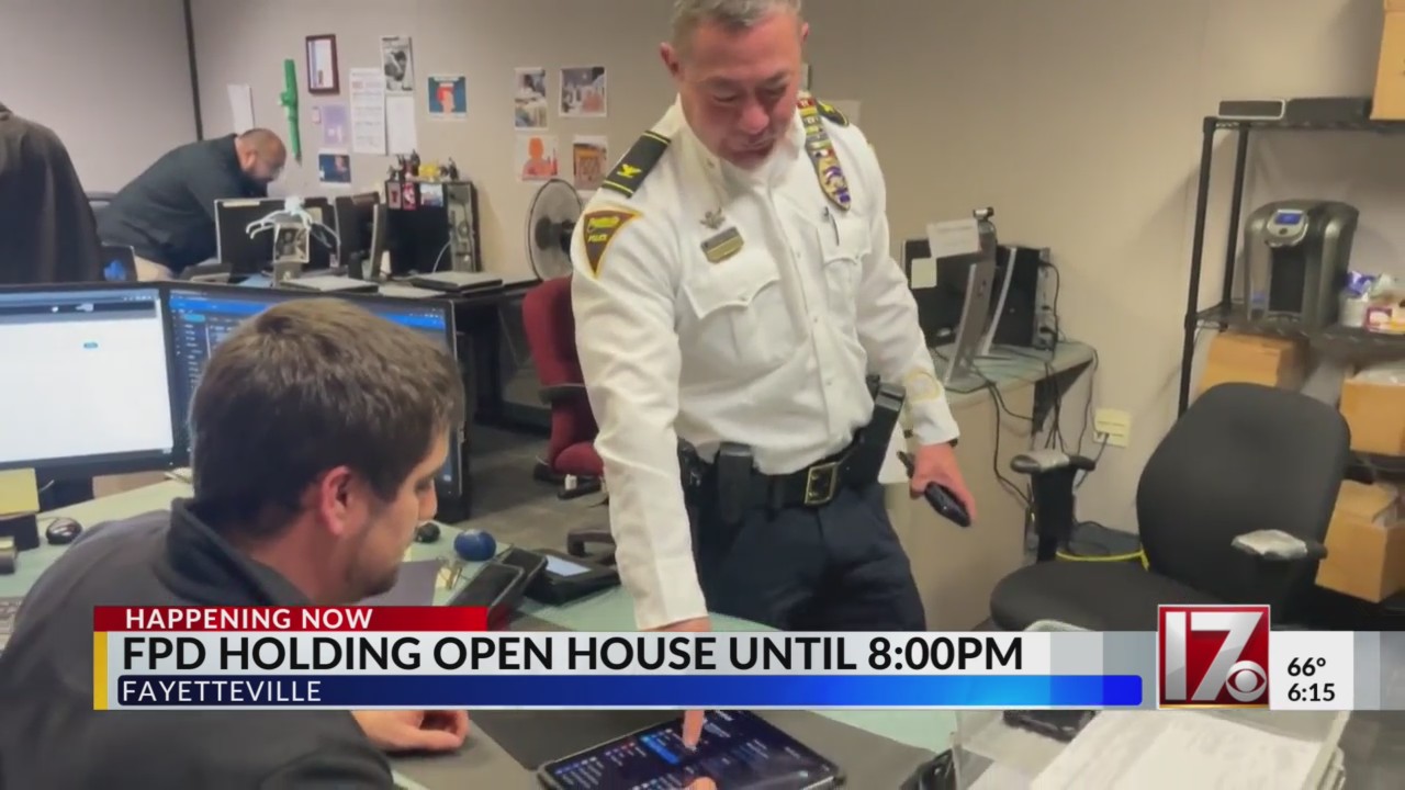 Fayetteville police welcome public into headquarters for open house ...