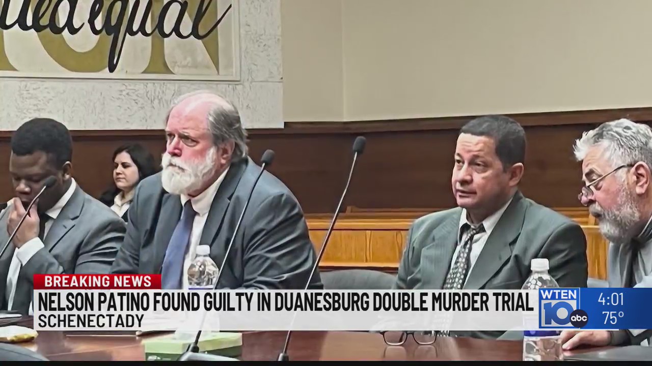 Jury finds Nelson Patino guilty of all charges in murder trial – NEWS10 ABC