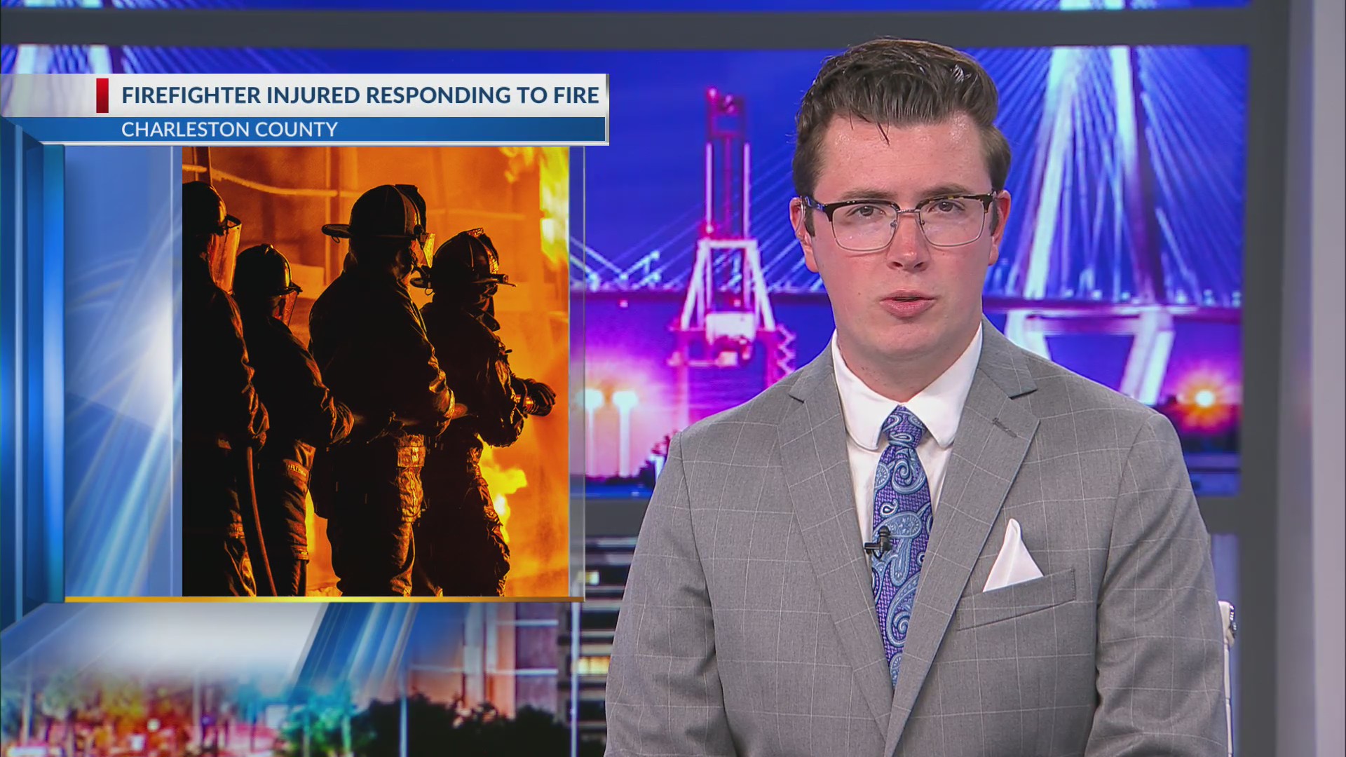 Crews tame fire on Catawba Road Friday night, 1 injured – WCBD News 2