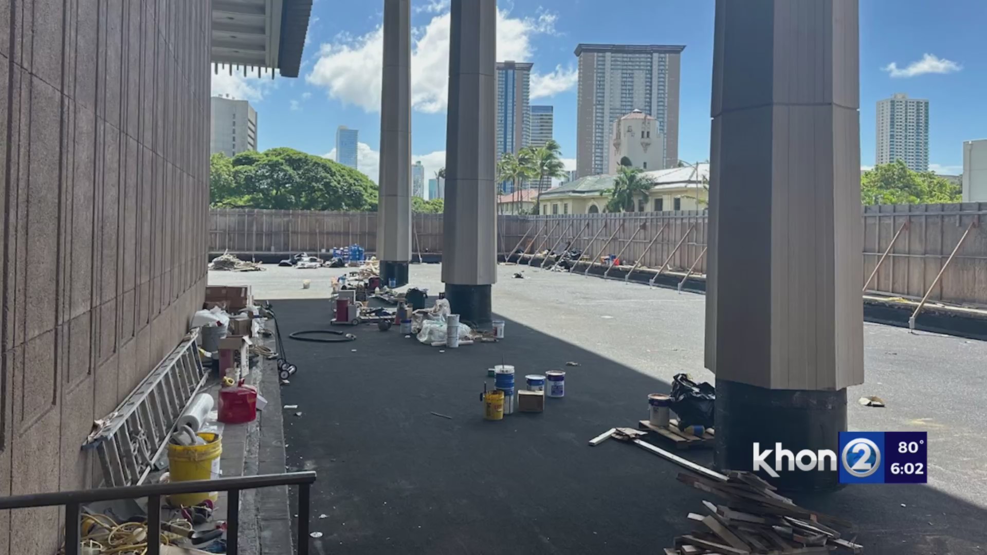 DOH building to conduct periodic air quality tests after asbestos ...