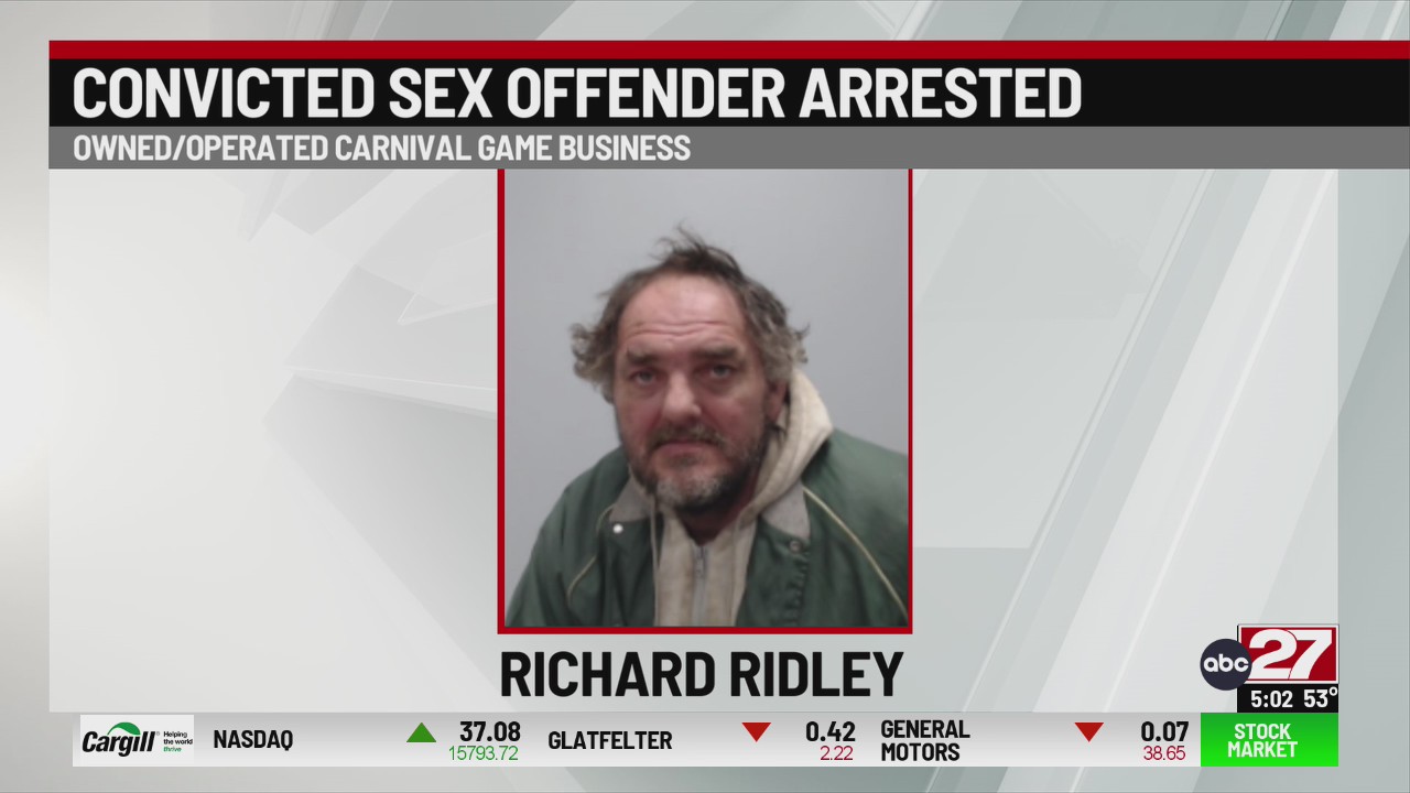 Convicted sex offender operated carnival games across Central ...