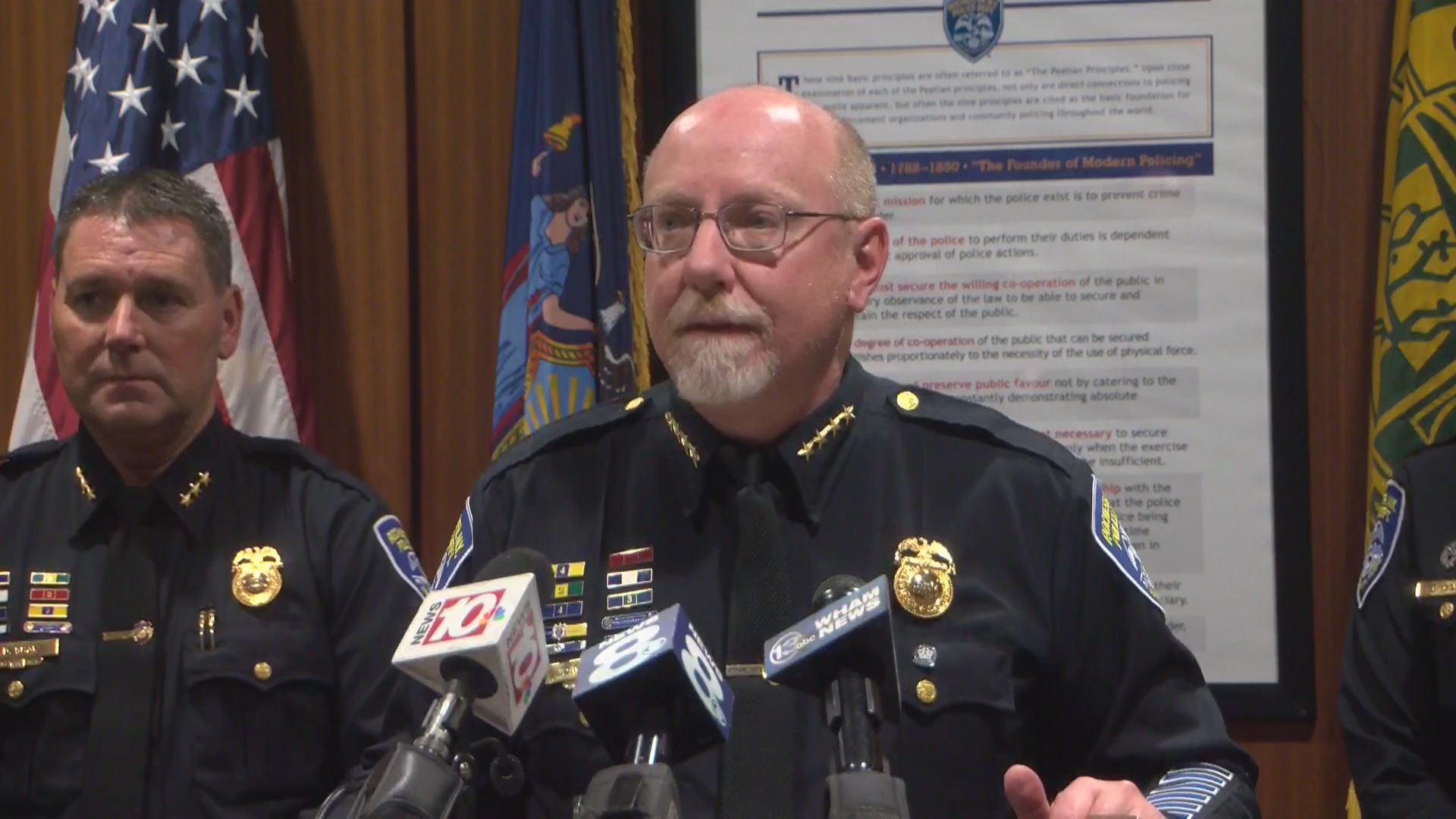 RPD Chief Smith updates on Culver Road incident (Full Livestream ...
