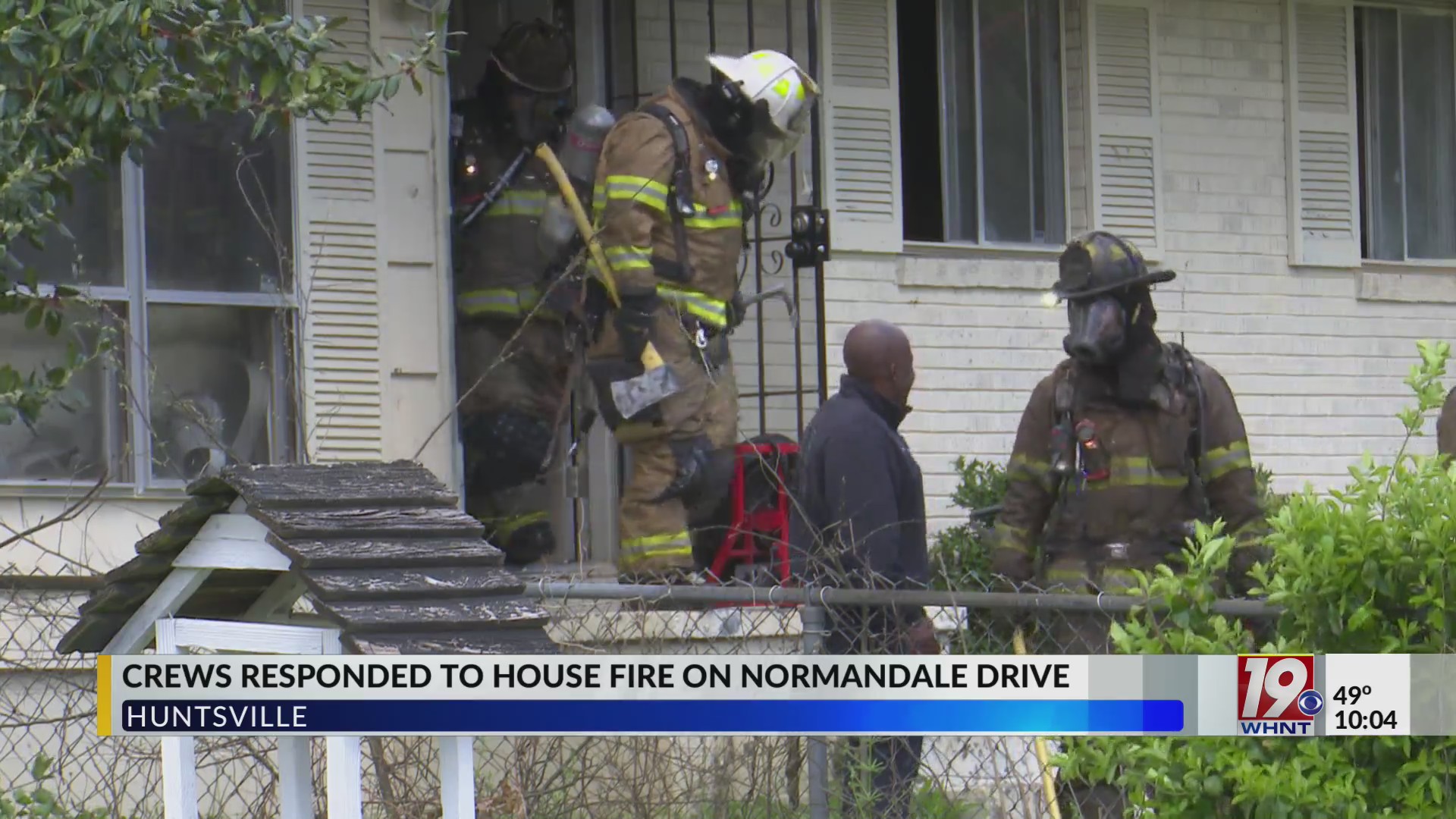 Huntsville Fire and Rescue Respond to House Fire – WHNT.com