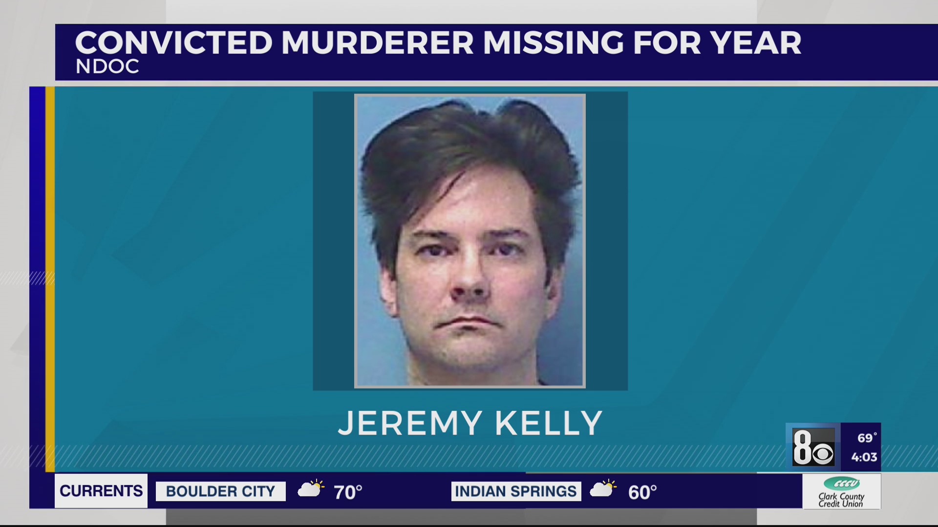 Las Vegas murderer was missing for more than year before Nevada prison ...