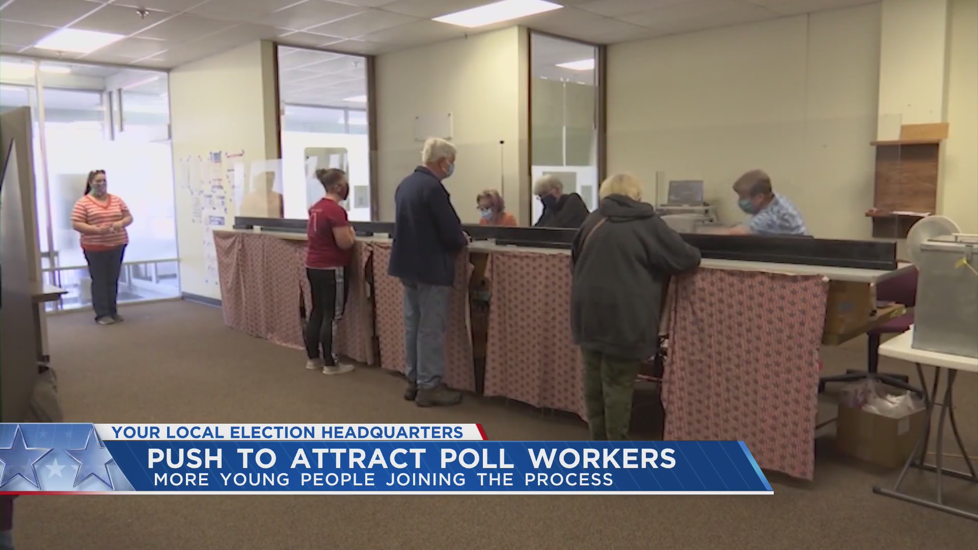 Boards of elections recruiting younger poll workers – WDTN.com