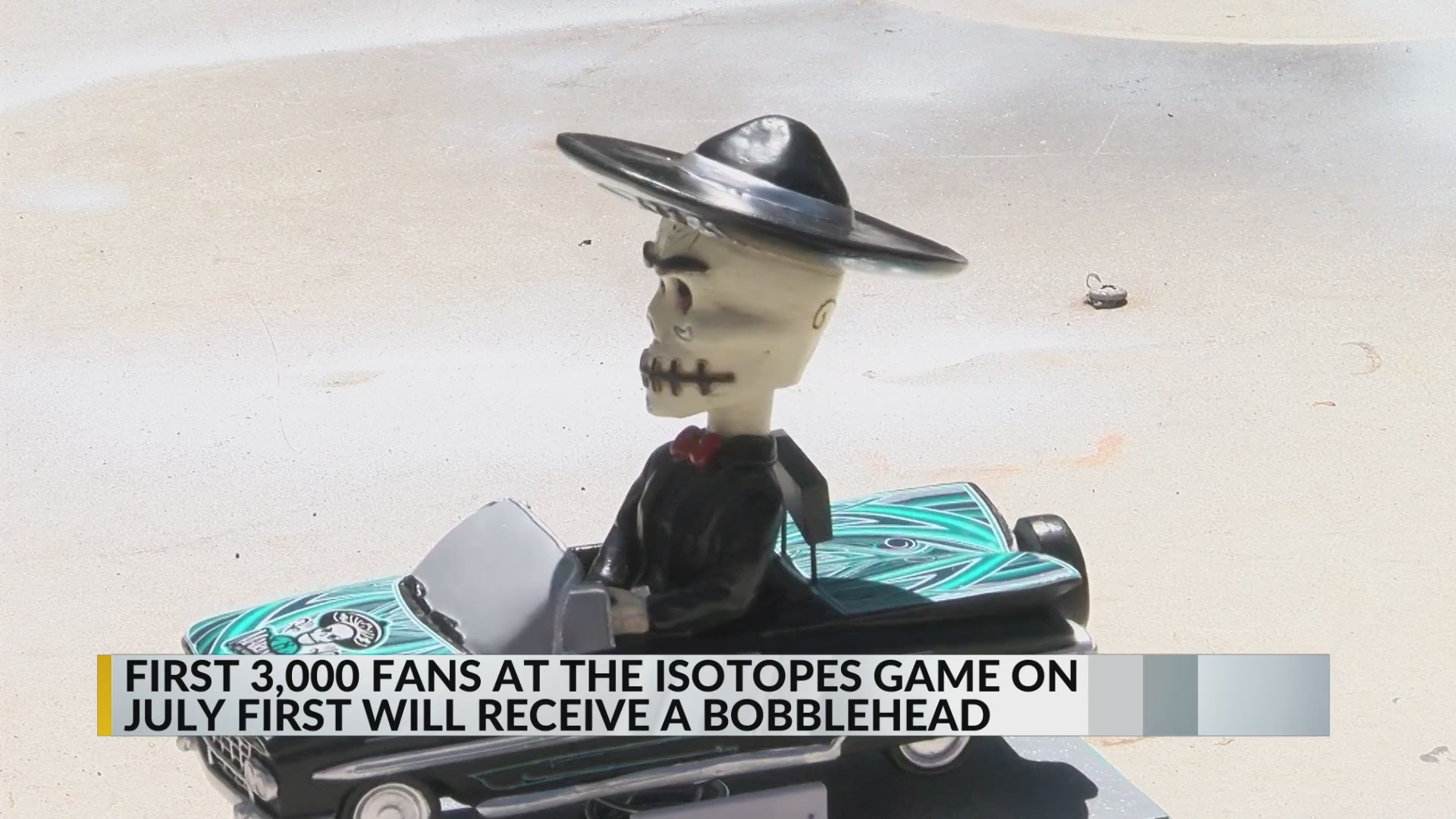 Isotopes unveil lowrider bobblehead for next Mariachi game – KRQE NEWS ...