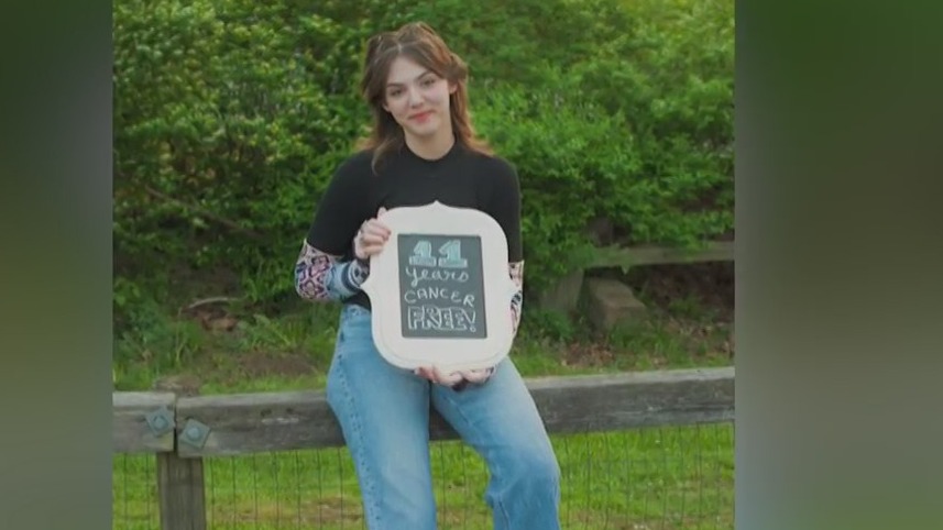 First child cured by T-cell therapy attends college | Morning in ...