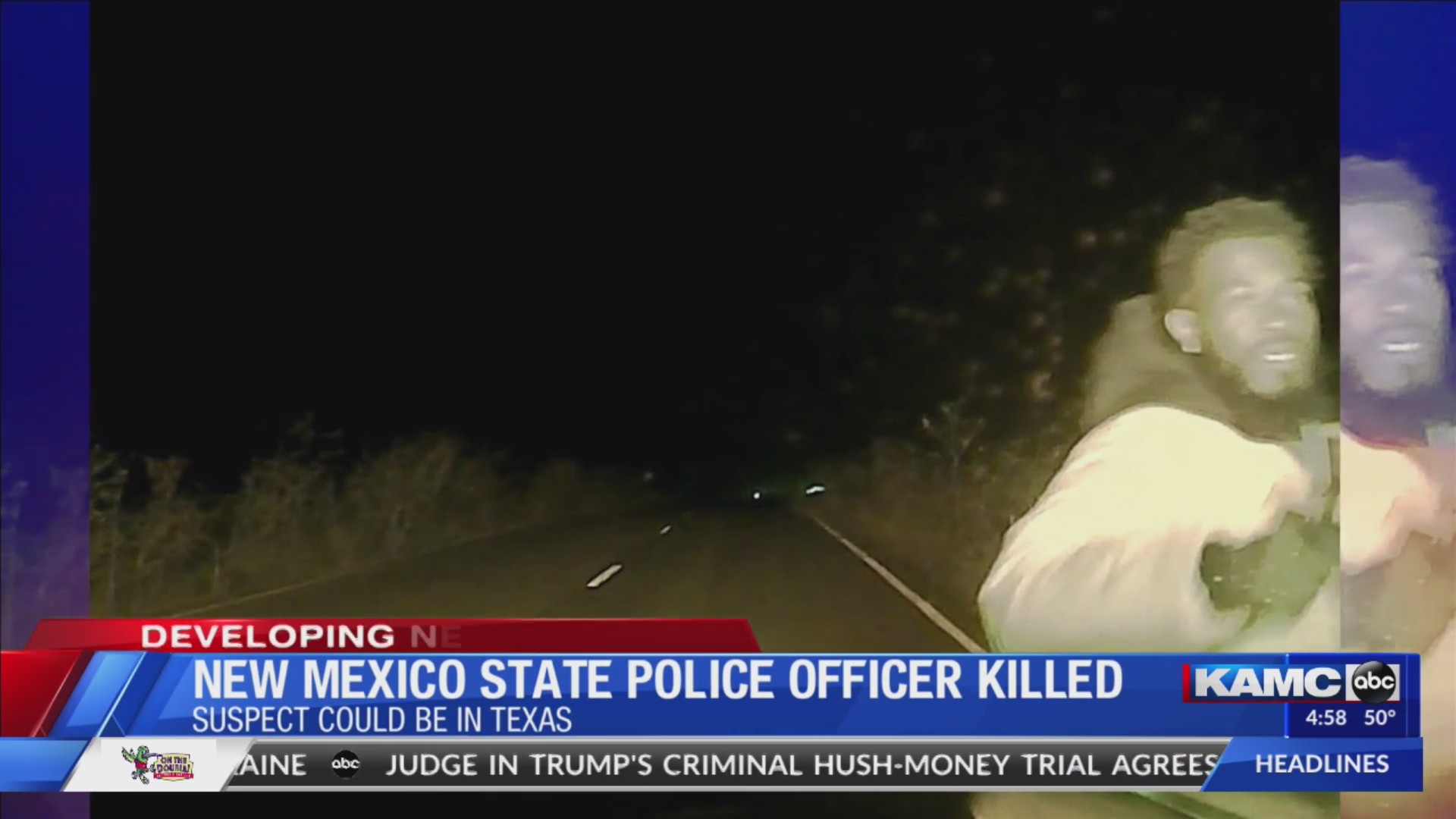 New Mexico State Police Officer Shot And Killed Suspect On The Run