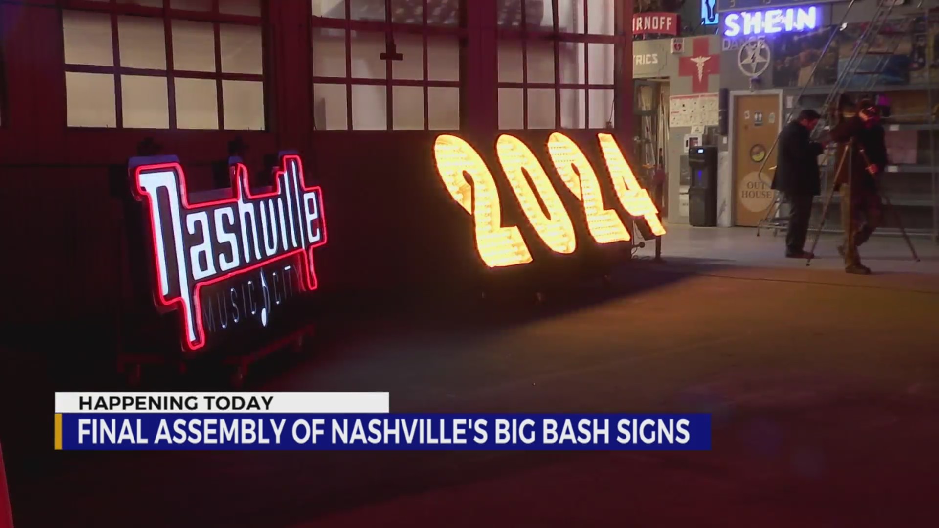 Final assembly of Nashville’s Big Bash signs – WKRN News 2