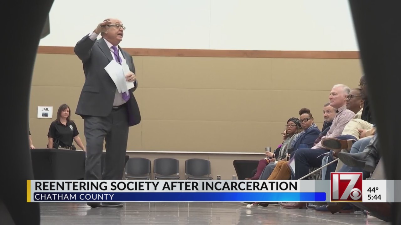 Chatham County hosts re-entry simulation, showing challenges of life ...