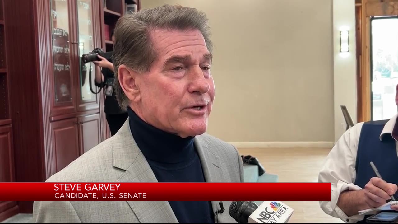 Republican Senate candidate Steve Garvey meets with Bay Area Jewish ...
