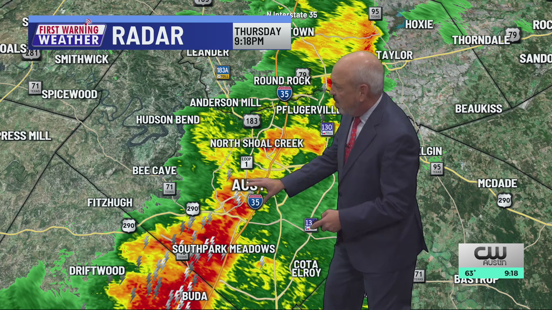 First Warning Weather with Jim Spencer – KXAN Austin