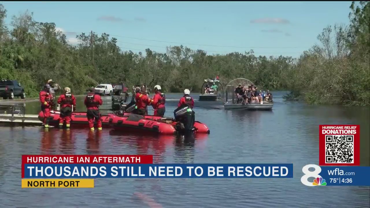 Thousands in North Port still need to be rescued from rising ...