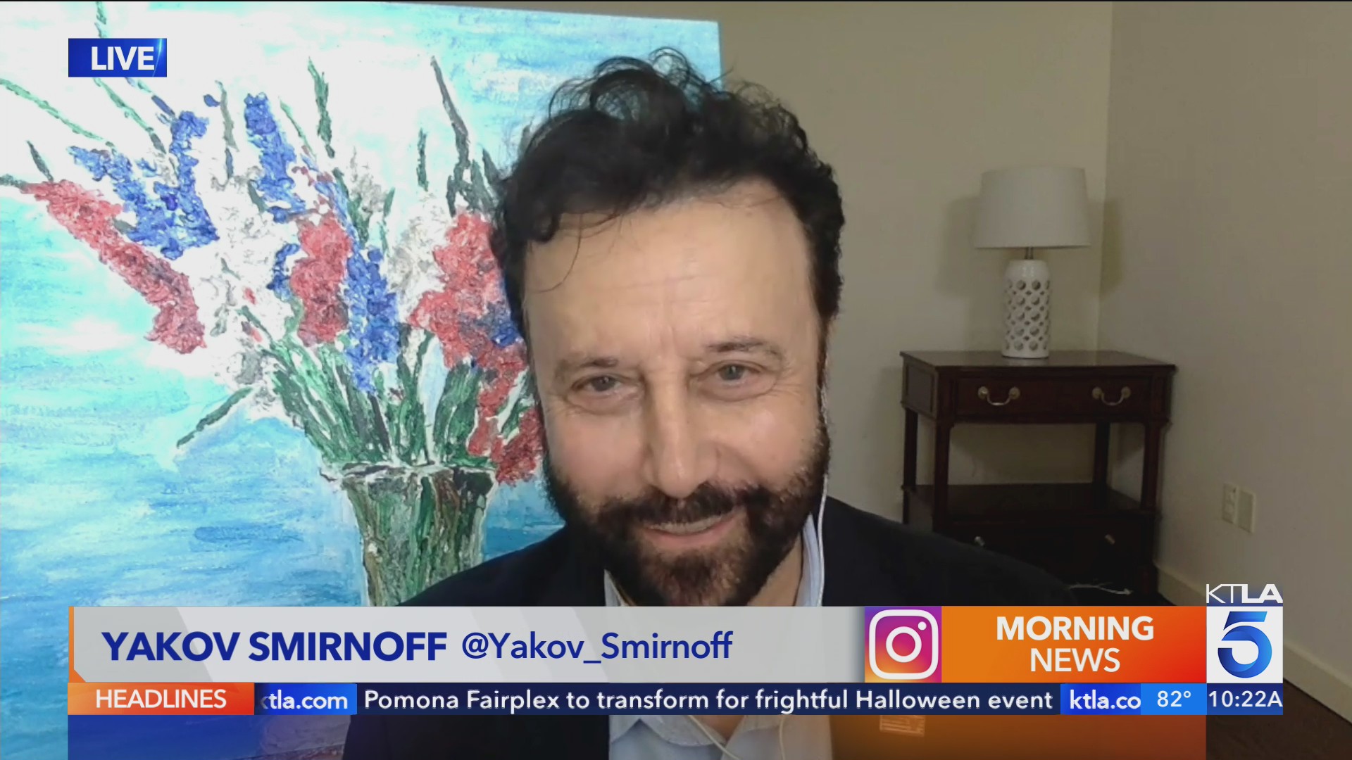 Yakov Smirnoff showcases his art in the Cubiverse – KTLA