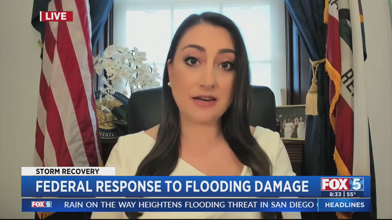 Rep. Sara Jacobs on Federal Response to Flooding Damage – FOX 5 San ...