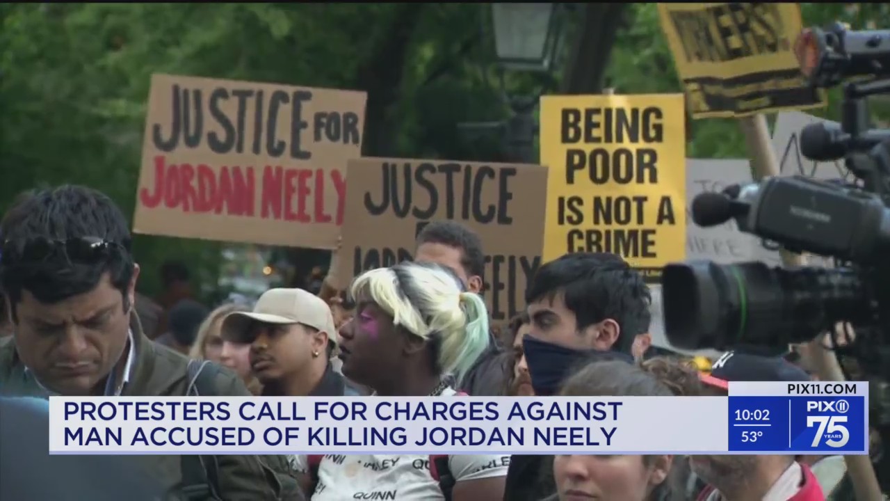 Jordan Neely Protest Manhattan – PIX11