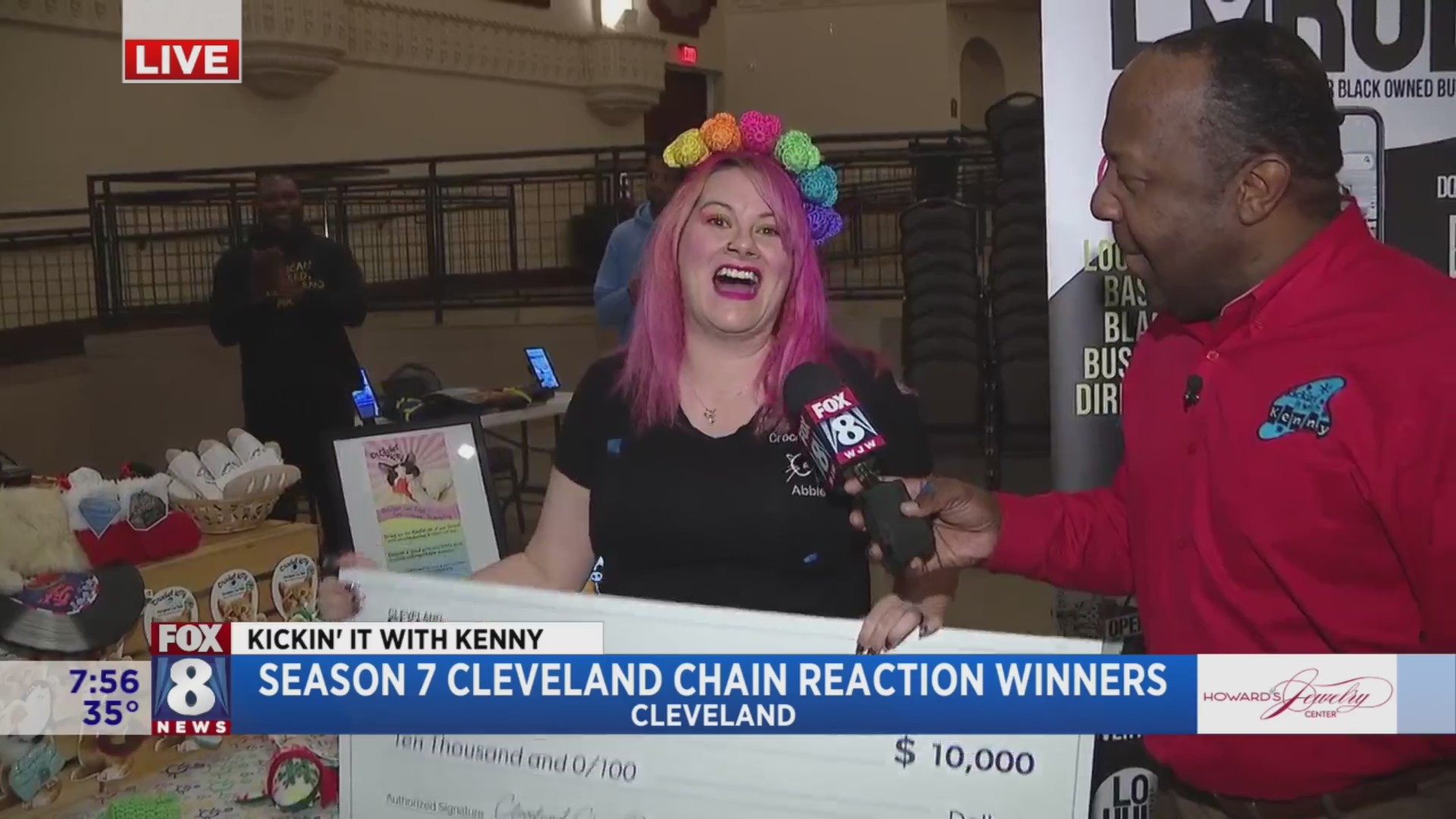 And the 10-thousand dollar Cleveland Chain Reaction prize goes to ...
