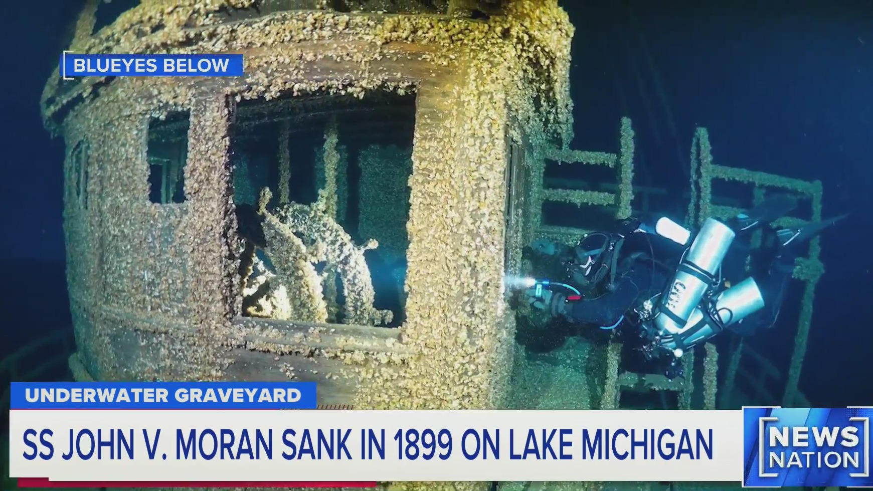 Shipwreck visited after sinking 123 years ago | NewsNation Prime ...
