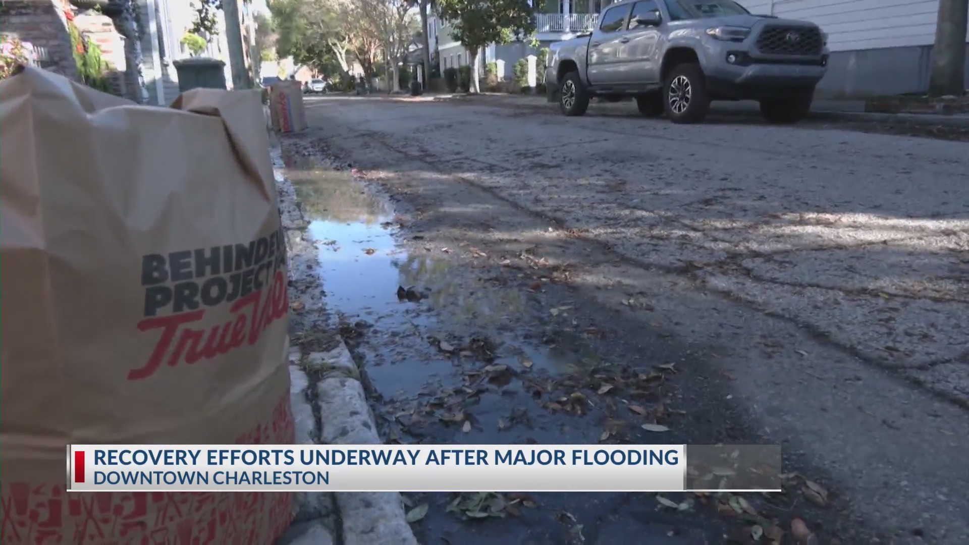 Recovery efforts in downtown Charleston after coastal flooding Sunday ...