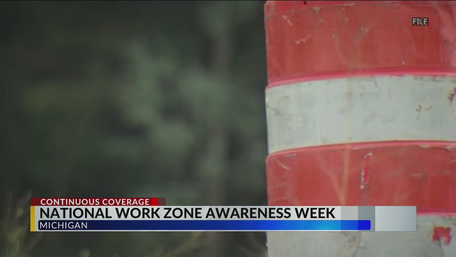 It’s National Work Zone Awareness Week – WLNS 6 News