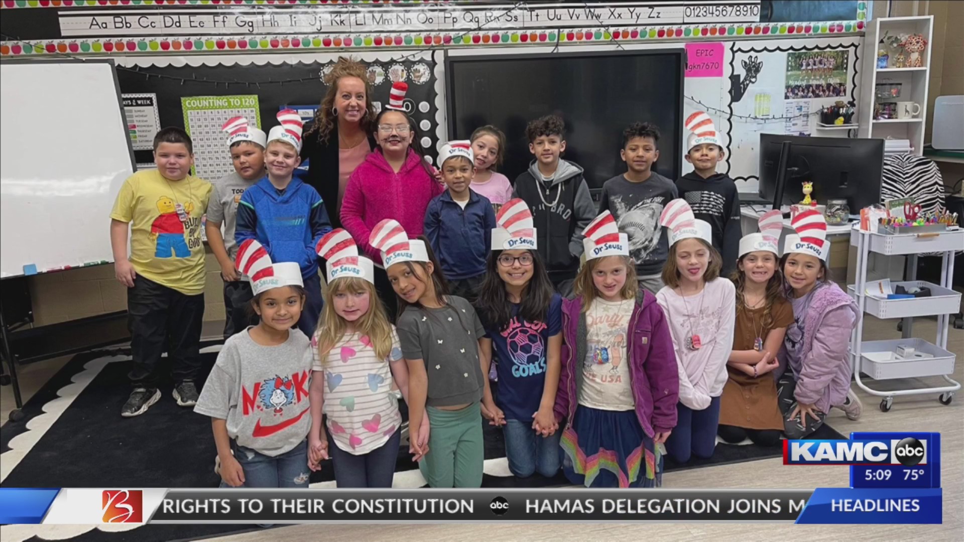 KAMC’s Lauren Matter reads at Meadow Elementary School for Dr. Seuss ...